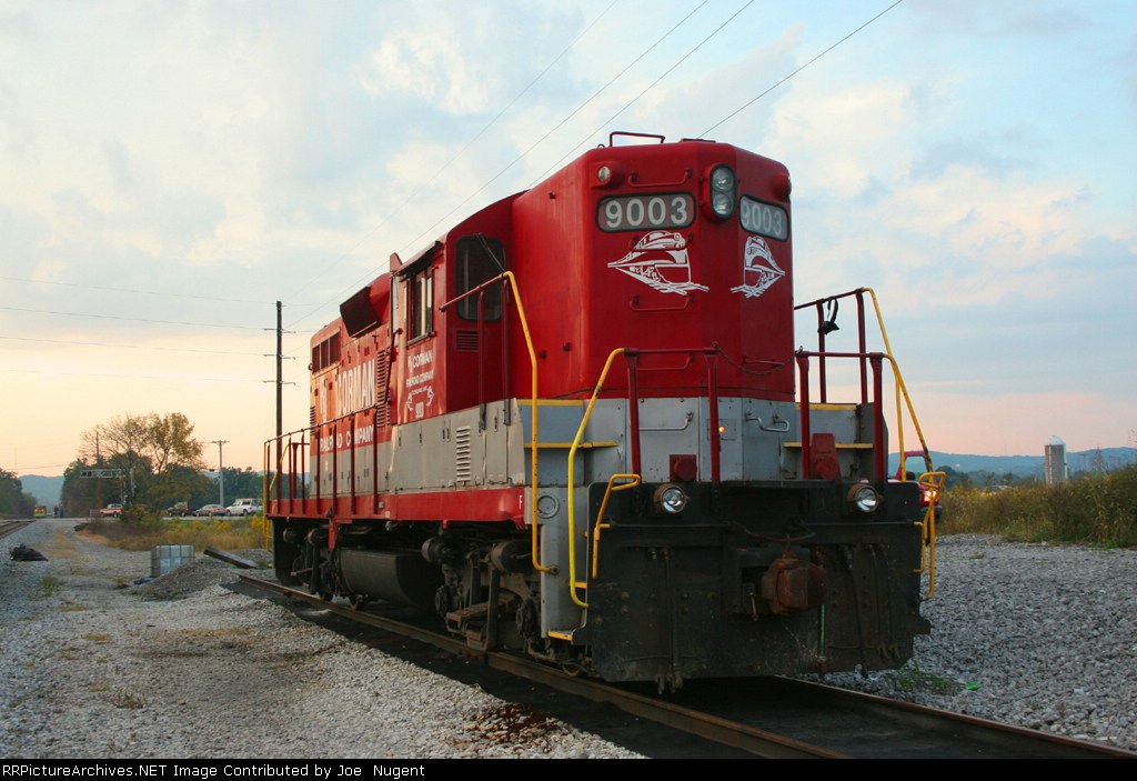 RJCC 9003 watches the sunrise